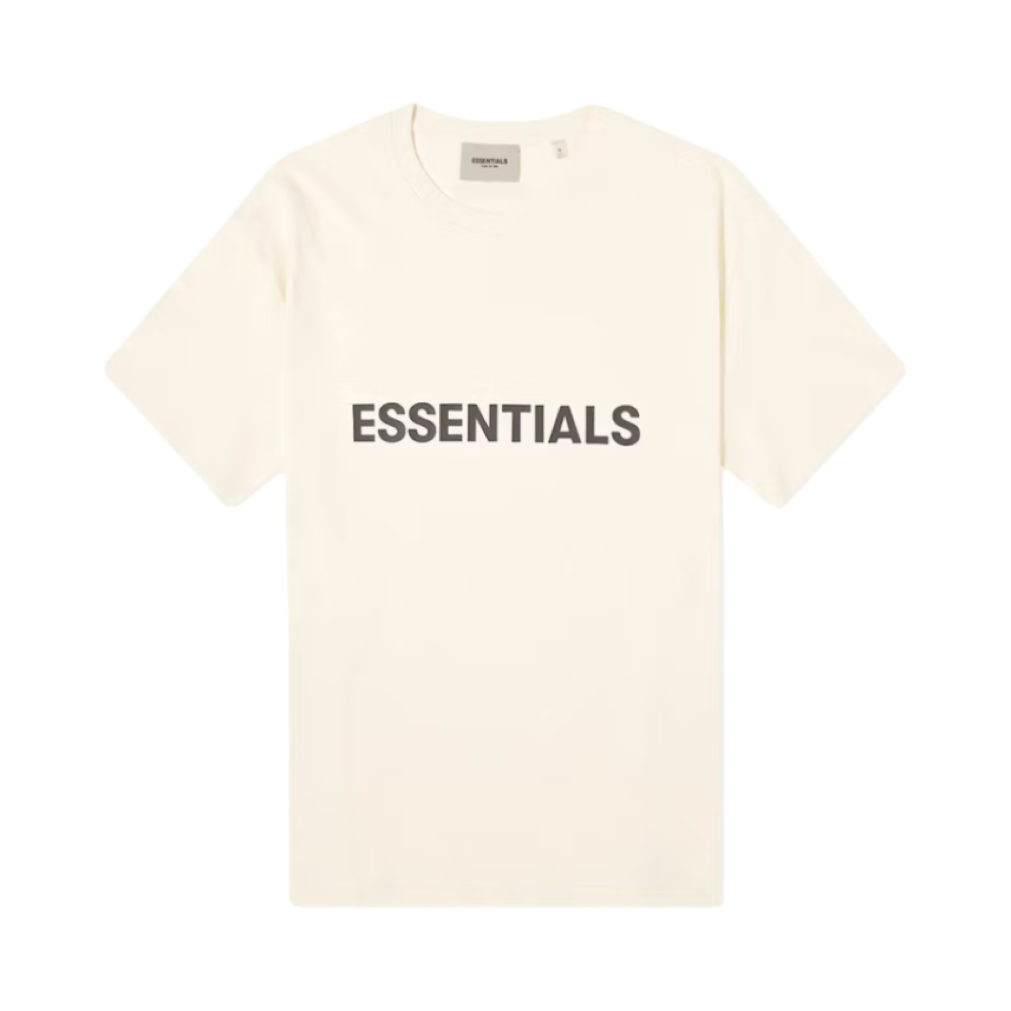 ESSENTIALS APPLIQUE LOGO T-SHIRT 'BUTTERCREAM' – Retroville